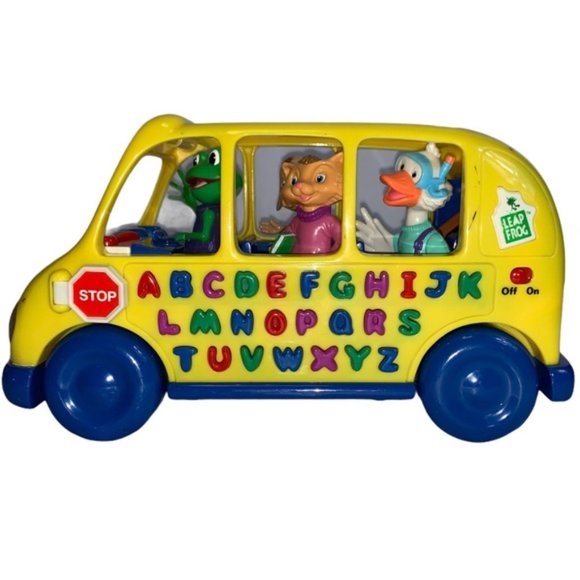 Leapfrog | Toys | Vintage Leapfrog 999 School Bus Phonics Fun Learning ...